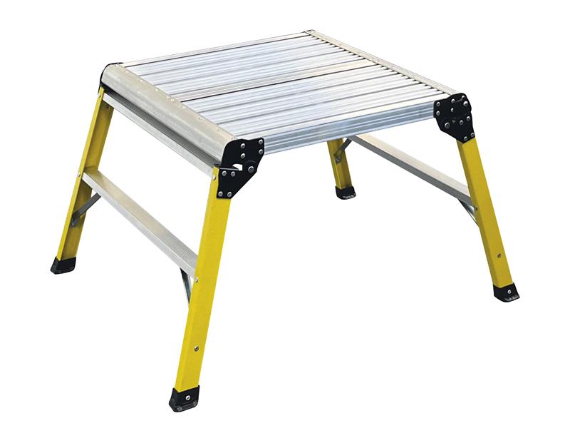 Fibreglass Hop-up Work Platform 600 x 600mm – Invicta Tools